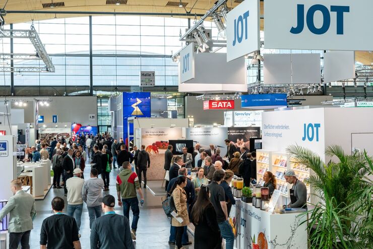 High Number of Visitors at Paintexpo 2024 - jot-oberflaeche.de